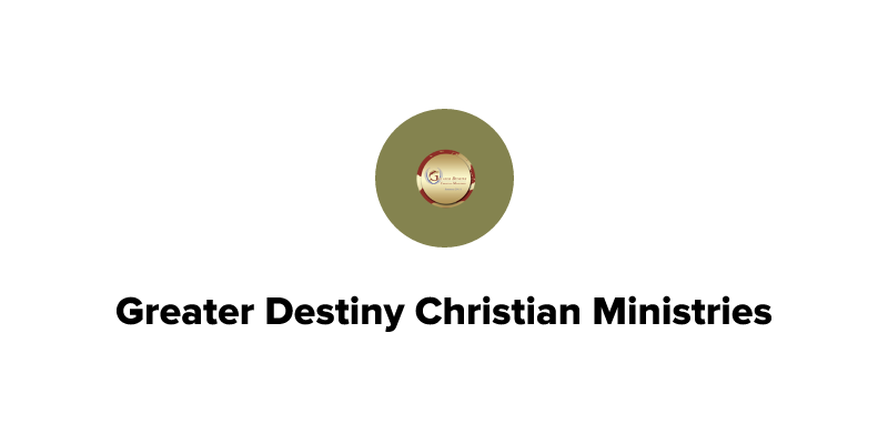 Give - Greater Destiny Christian Ministries