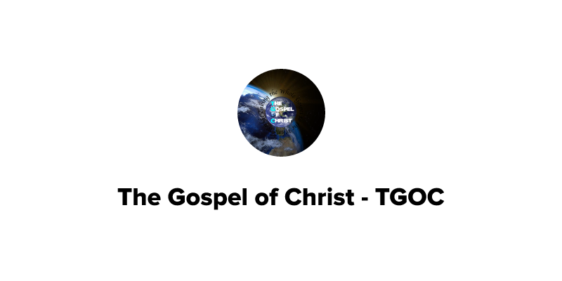 Give - The Gospel of Christ - TGOC